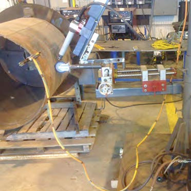 Arc gouging - Weld preparation using automated plasma gouging